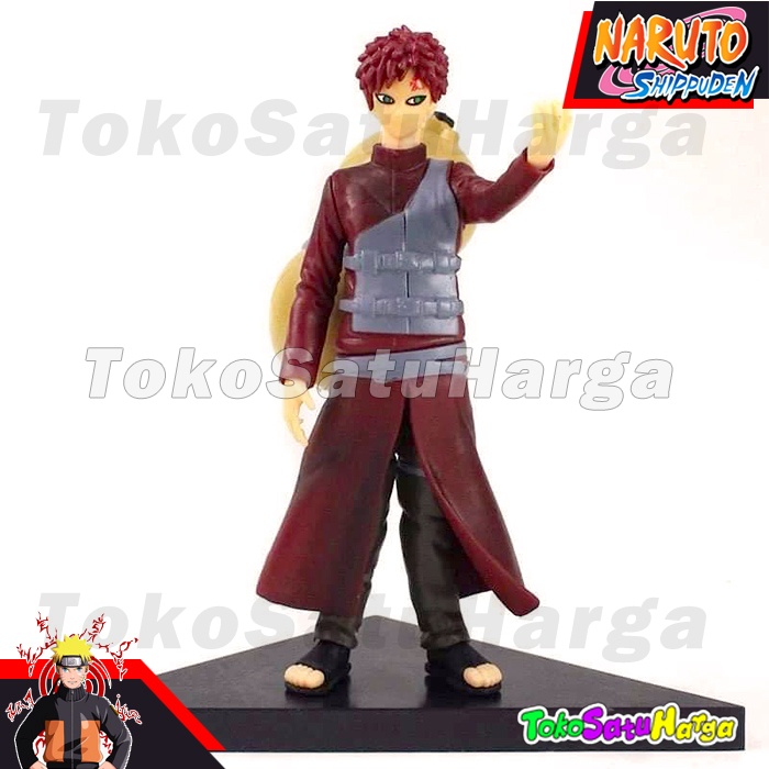 Jual Action Figure Naruto Shippuden Gaara Shinobi Mainan Anime Topper ...