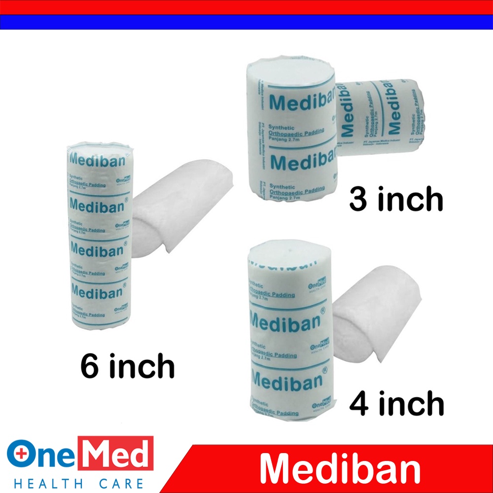 Jual Mediban Perban Pembalut Tangan 3inch 4Inch 6Inch Onemed | Shopee ...