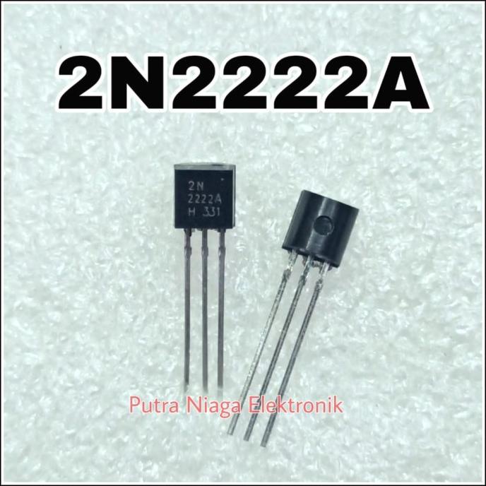 Jual Transistor 2N2222A NPN TR 2N2222 T0-92 2N 2222 putr4n14 Murah ...