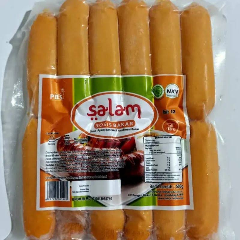 Jual Sosis Salam Bakar isi 12, 13, 8 dan 7 | Shopee Indonesia
