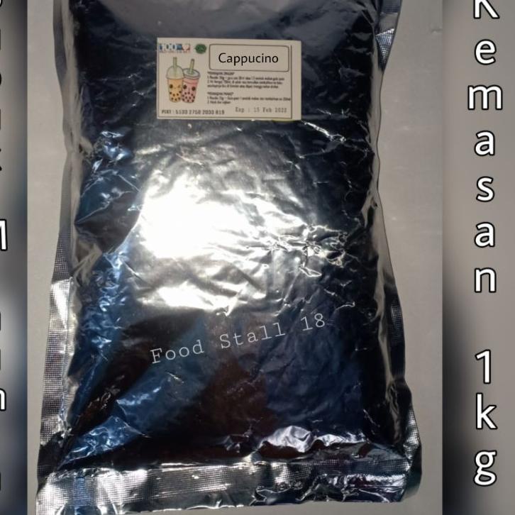 Jual Bubuk Minuman Rasa Capuccino 1Kg / Powder Capucino Cincau 1 Kg ...
