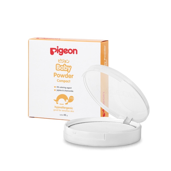 Jual Pigeon baby powder compact Bedak Padat Bayi - Baby Compact Powder ...