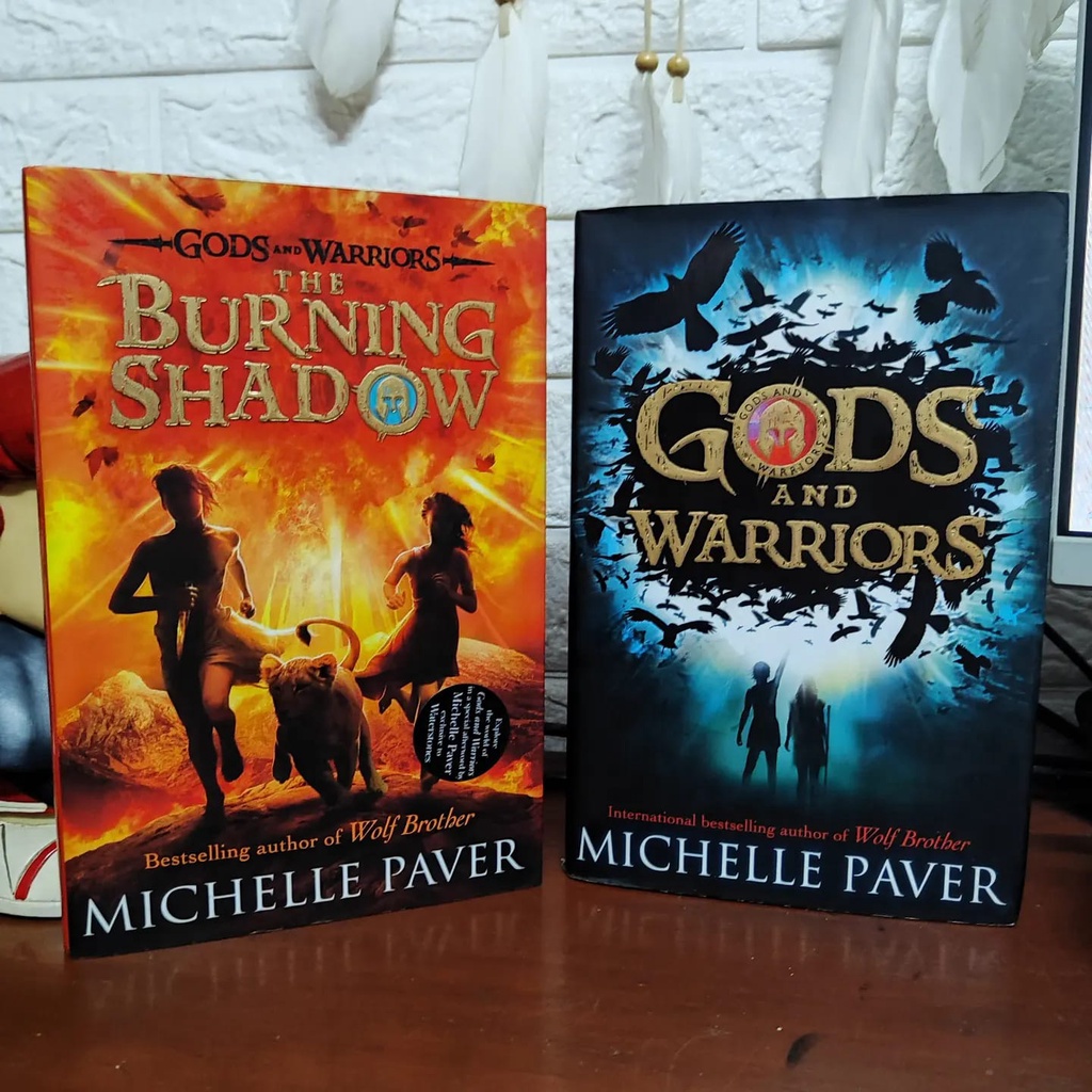 Jual Michelle Paver: Gods and Warriors + The Burning Shadow | Shopee Indonesia