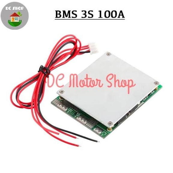 Jual Modul BMS Battery Management System 3S 100A Li-Ion 18650 Battery ...