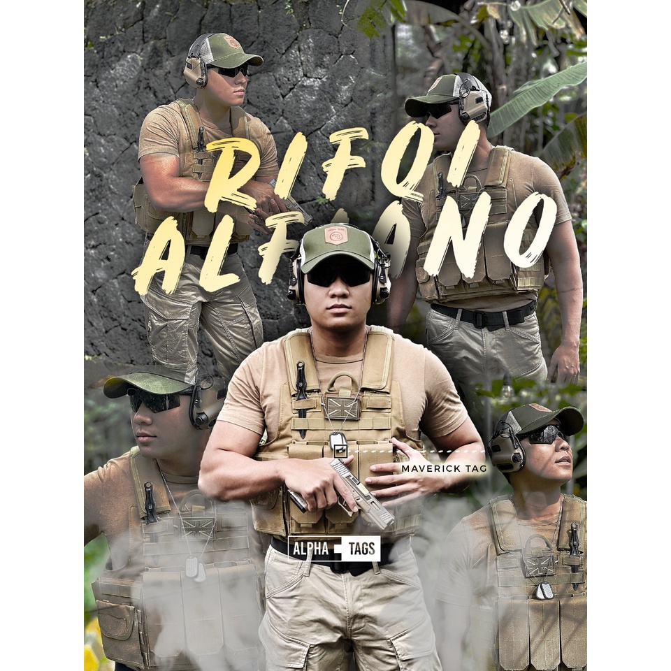 Jual Kalung Pria Custom USA MADE not Titanium , SUS304 Steel anti karat ...