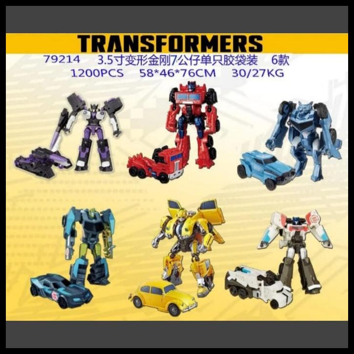 Jual Figure Set Transformer Robot Set 6 Pcs | Shopee Indonesia