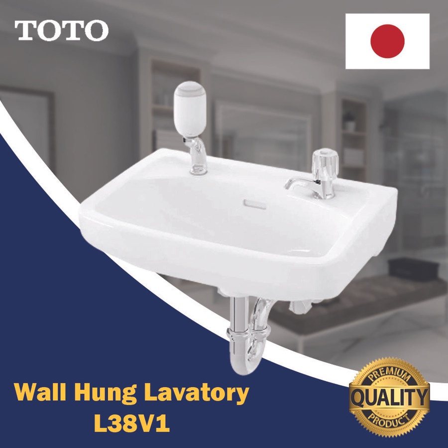 Jual TOTO Lavatory L38V1 Body Only | Shopee Indonesia