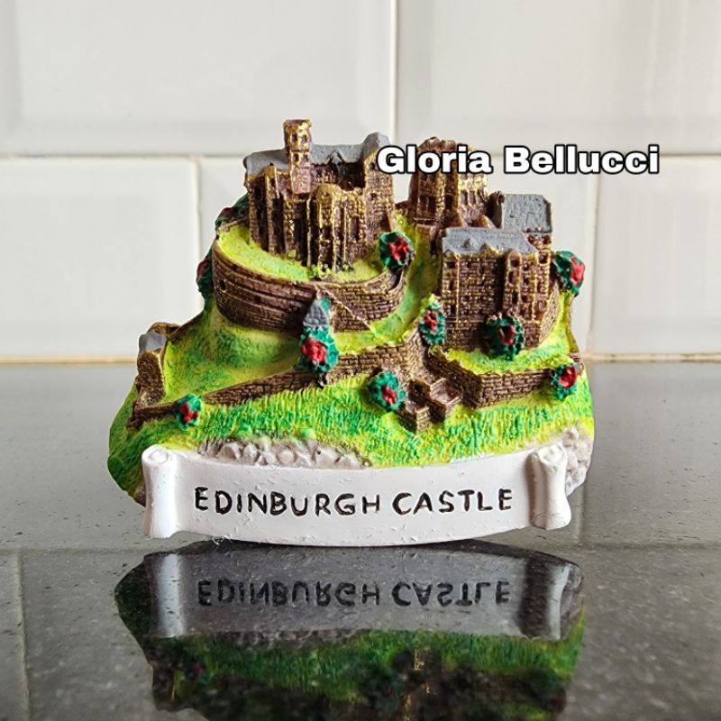 Jual souvenir edinburgh tempelan magnet kulkas castle scotland ...
