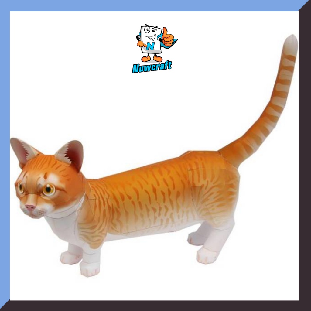 Jual Nuwcraft Munchkin Cat Papercraft | Shopee Indonesia