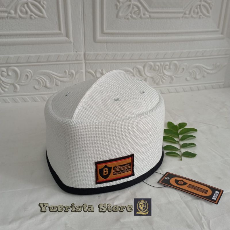 Jual Peci Songkok Kopiah Putih Assagofah Turki Model Terbaru Tinggi ...