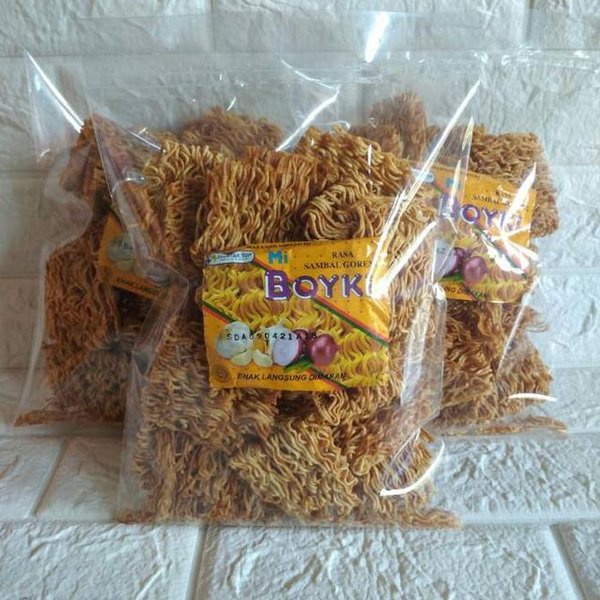 Jual SNACK BOYKI MIE BOYKIE REPACK ORI MURAH 340 GR | Shopee Indonesia
