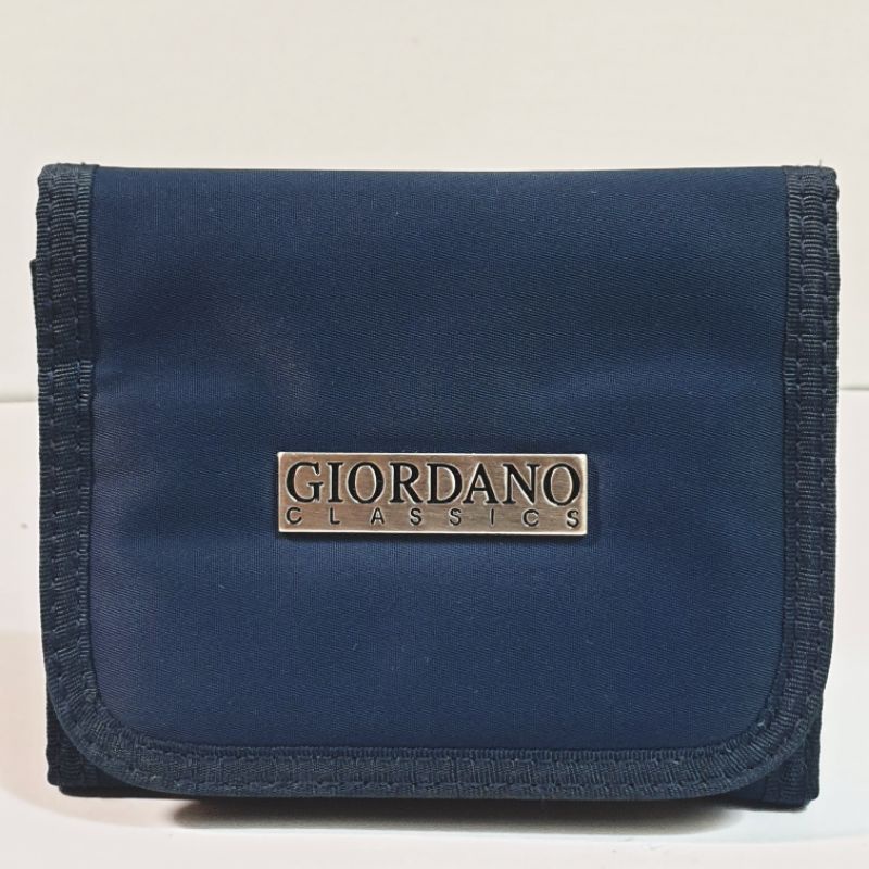 Jual Giordano Classics Dompet Lipat Trifold Wallet Velcro Unisex - Biru ...