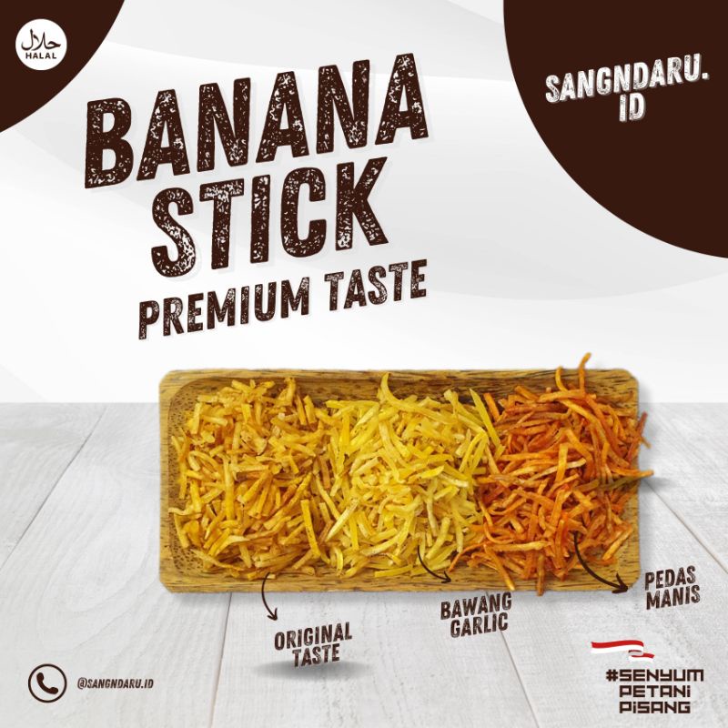 Jual banana stick sang ndaru stik pisang | Shopee Indonesia