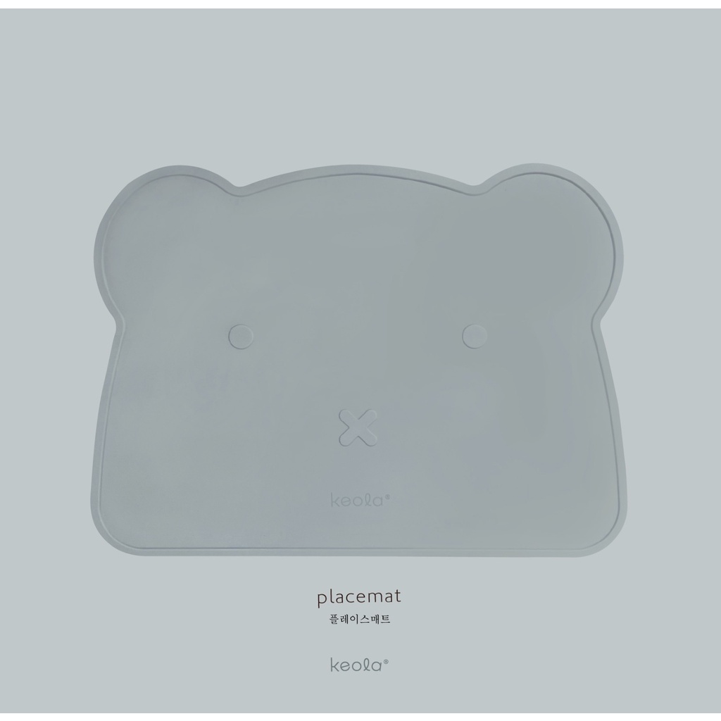 Jual KEOLA - Premium Silicone Baby Placemat Suction Bear | Table Mat ...
