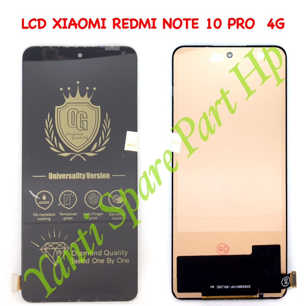 Jual Lcd Touchscreen Xiaomi Redmi Note 10 Pro 4G Note11 Pro 4G Note 11 ...