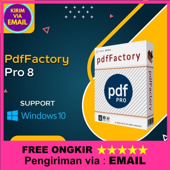 Jual Software Membuat PDF: pdfFactory Pro 8 Full Version [Win] Lifetime ...