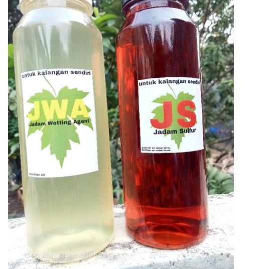 Jual Depan Jadam Sulfur + Jadam Wetting Agent sepaket fungisida alami ...