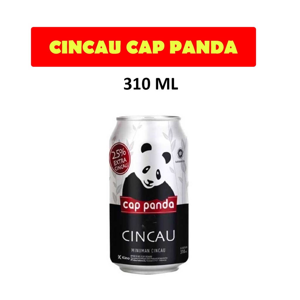 Jual Minuman Kaleng Cincau Cap Panda 310 ml Grass Jelly Cingcau ...