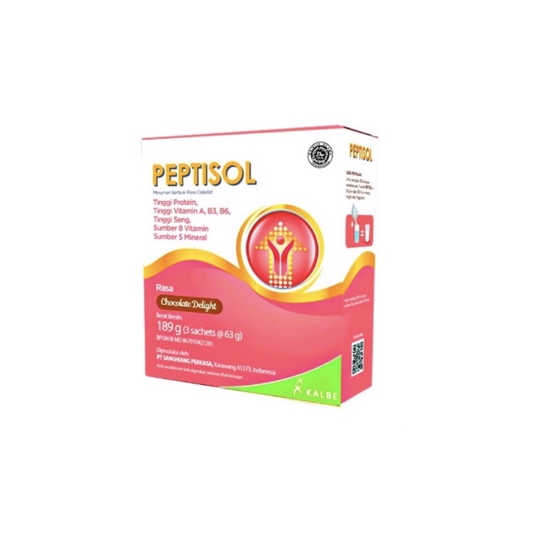 Jual SUSU PEPTISOL 252 GRAM / Susu tinggi protein / Pemulihan pasca ...