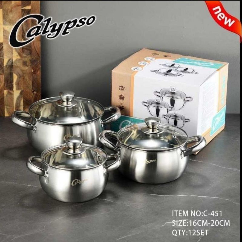 Jual Panci Labu Calypso 3 in 1/ panci labu stainlees calypso panci 1 ...