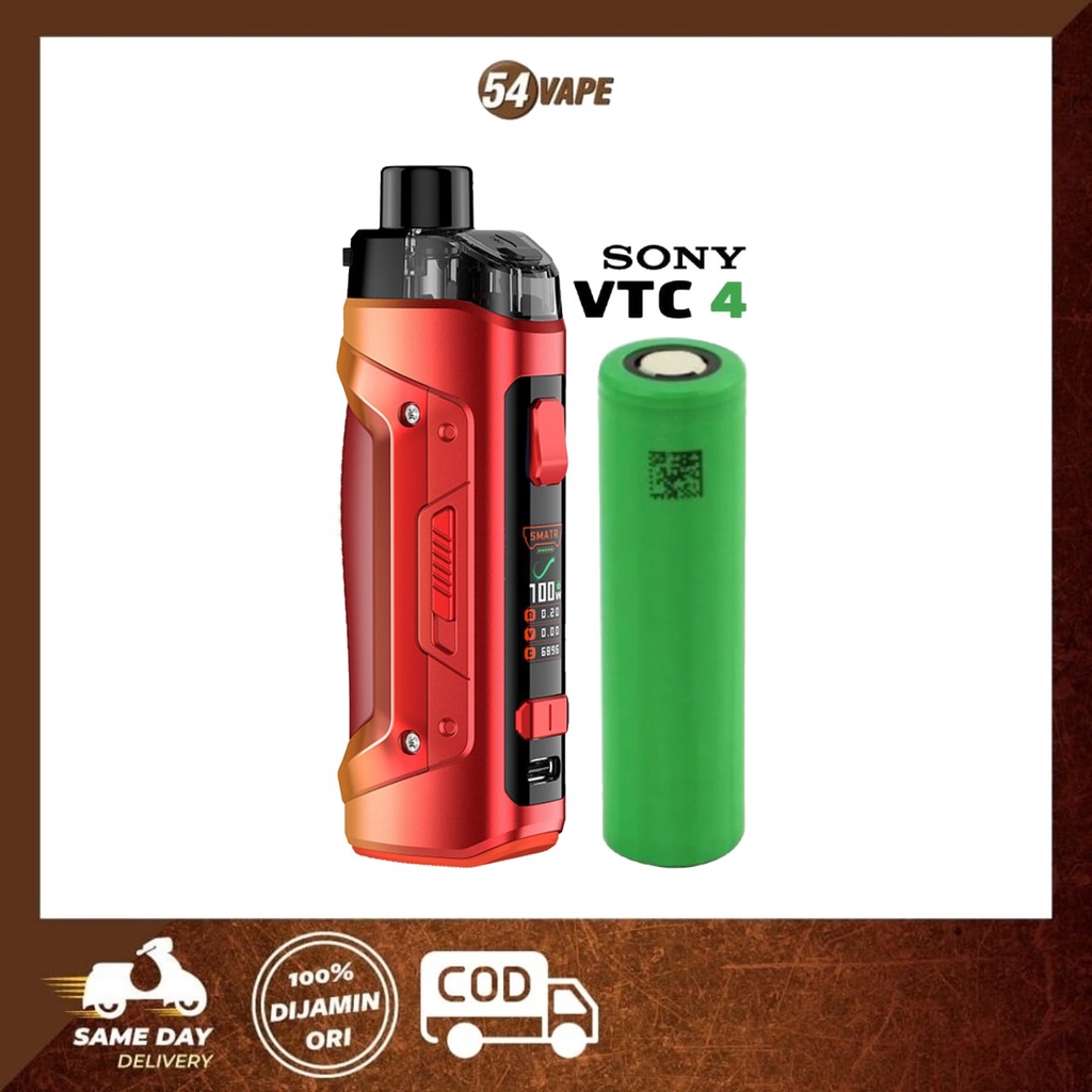 Jual Geekvape Aegis Boost Pro 2 Kit 100W + Battery VTC 4 | Shopee Indonesia
