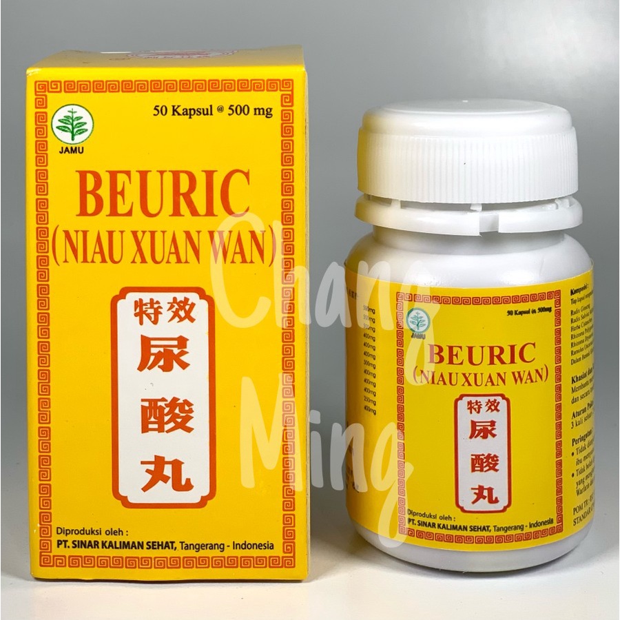 Jual Beuric (Niau Xuan Wan) - Obat Nyeri Sendi, Asam Urat, Kolesterol ...