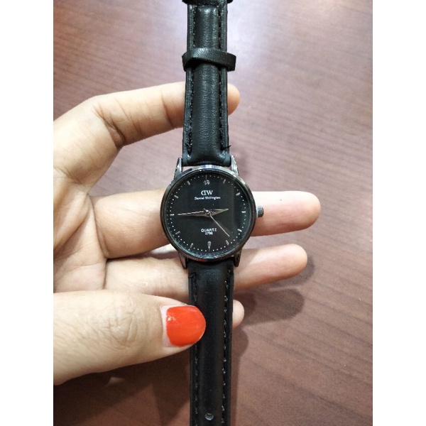 Jual JAM TANGAN KALEP HITAM WANITA DIAMETER 26mm | Shopee Indonesia
