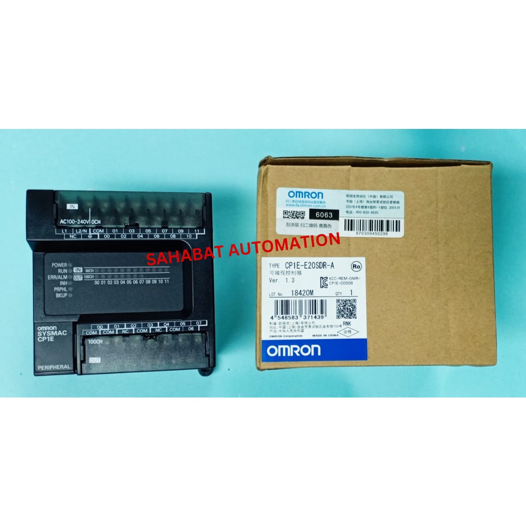 Jual PLC Omron CP1E-E20SDR-A | Shopee Indonesia