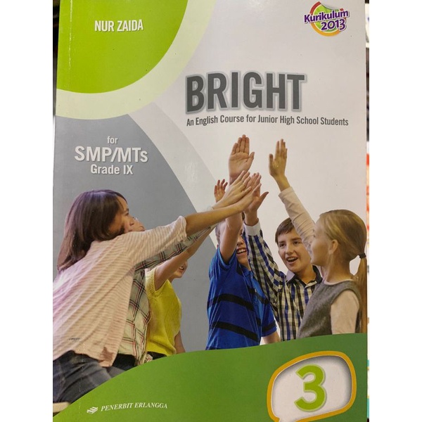 Jual Bright An English Course For Junior High School Students SMP Kelas