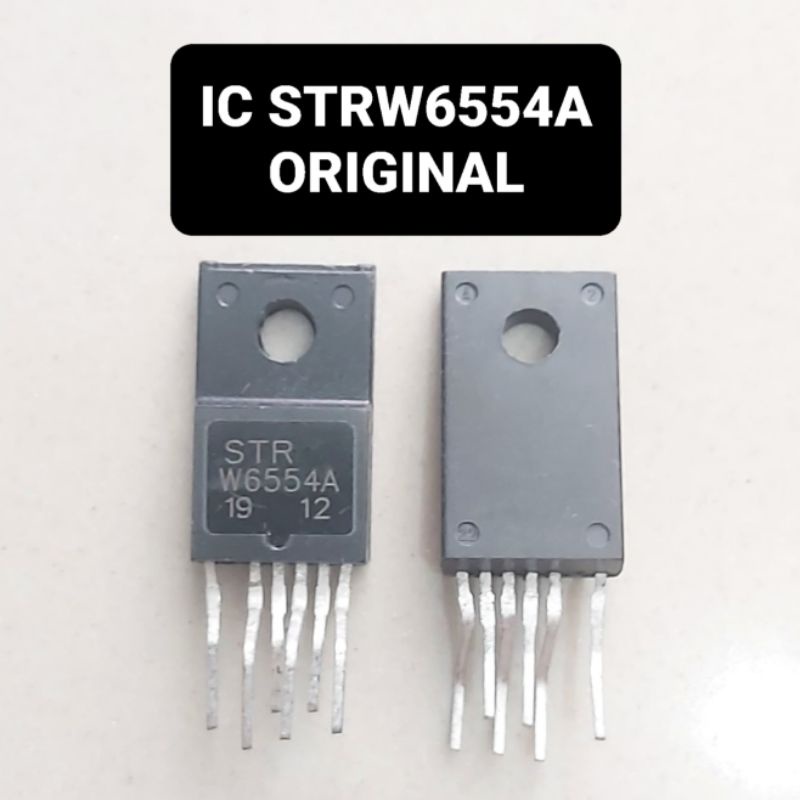 Jual IC STRW6554A Regulator TV STR W6554A Aisi 6554 6554A Original ...