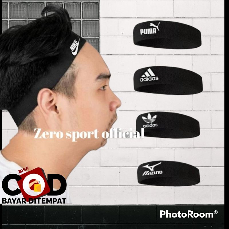 Jual HEADBAND BANDANA IKAT KEPALA OLAHRAGA /HAIRBAND /BANDO | Shopee ...