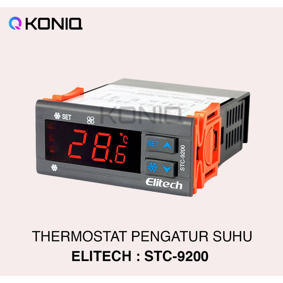 Jual ELITECH STC-9200 THERMOSTAT PENGATUR SUHU / TEMPERATURE CONTROL | Shopee Indonesia
