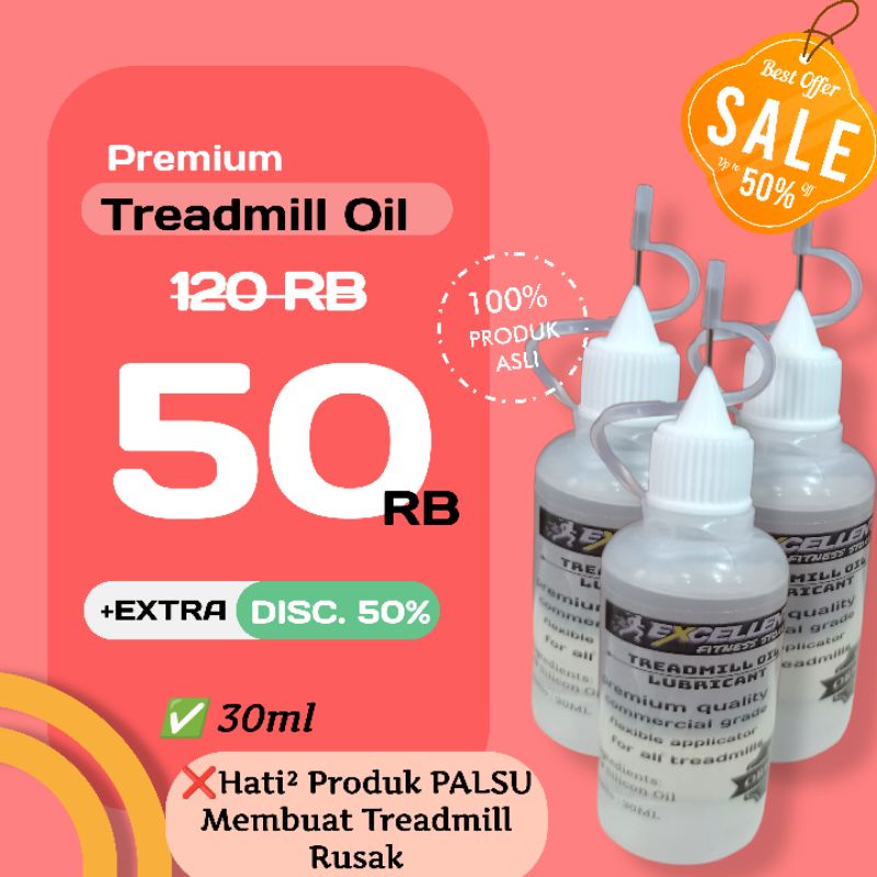 Jual Minyak Treadmill Pelumas Oil Treadmil Semua MERK Total Kinetic ...