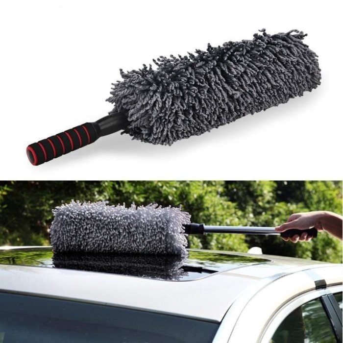 Jual Alat Kemoceng Microfiber Telescopic Besar Jumbo Duster Mobil ...