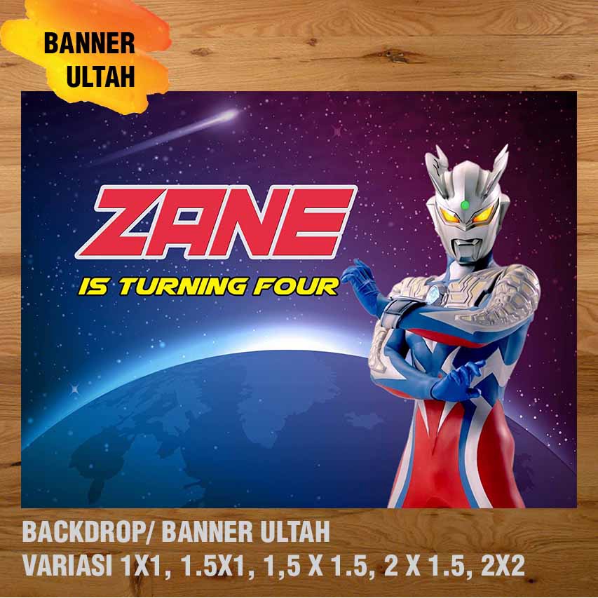 Jual ULTRAMAN BANNER/ BACKDROP/ SPANDUK ULANG TAHUN UL-TAH | Shopee ...
