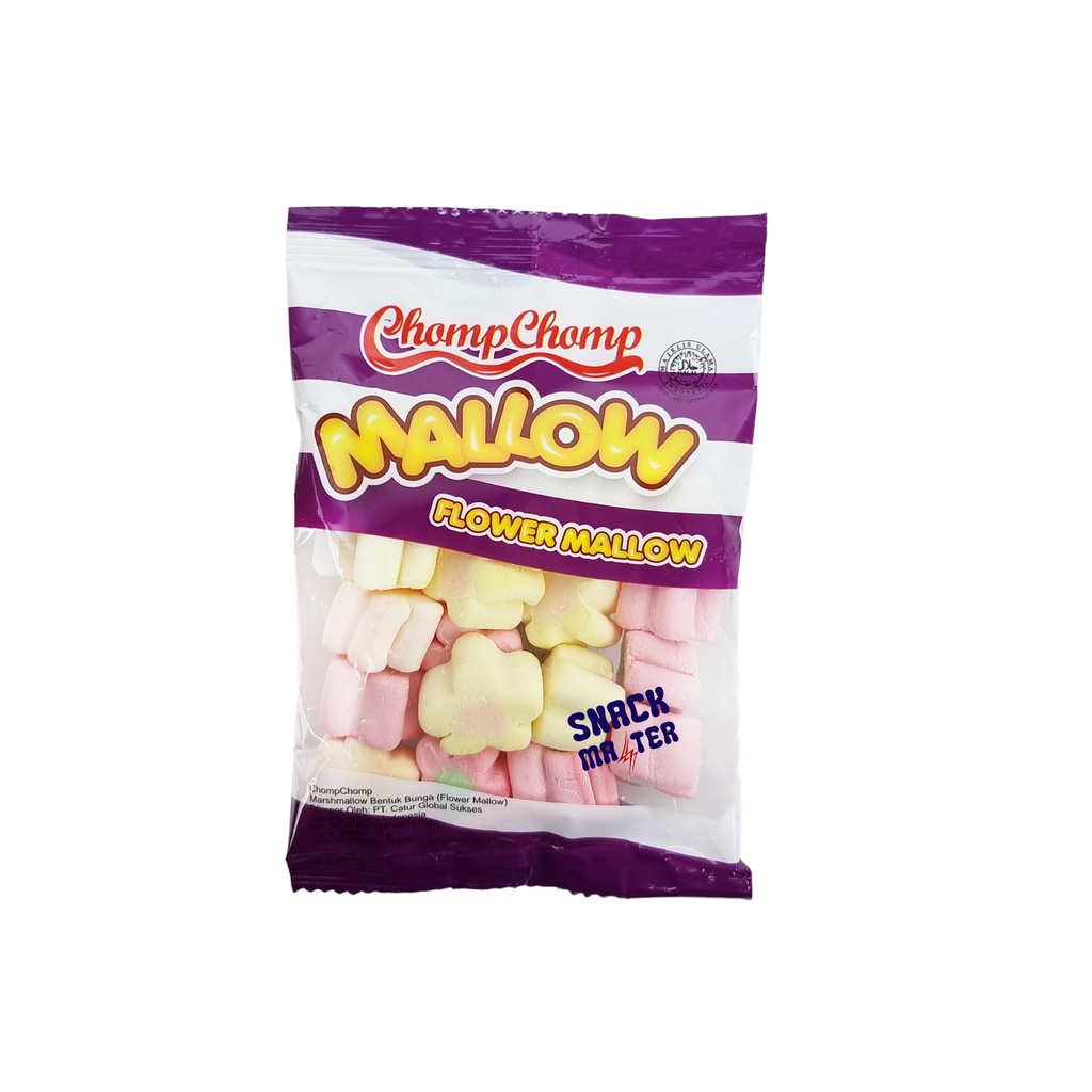 Jual Chomp Chomp Mallow Mini Marsmallow Sashet - Netto 16 gr | Shopee ...