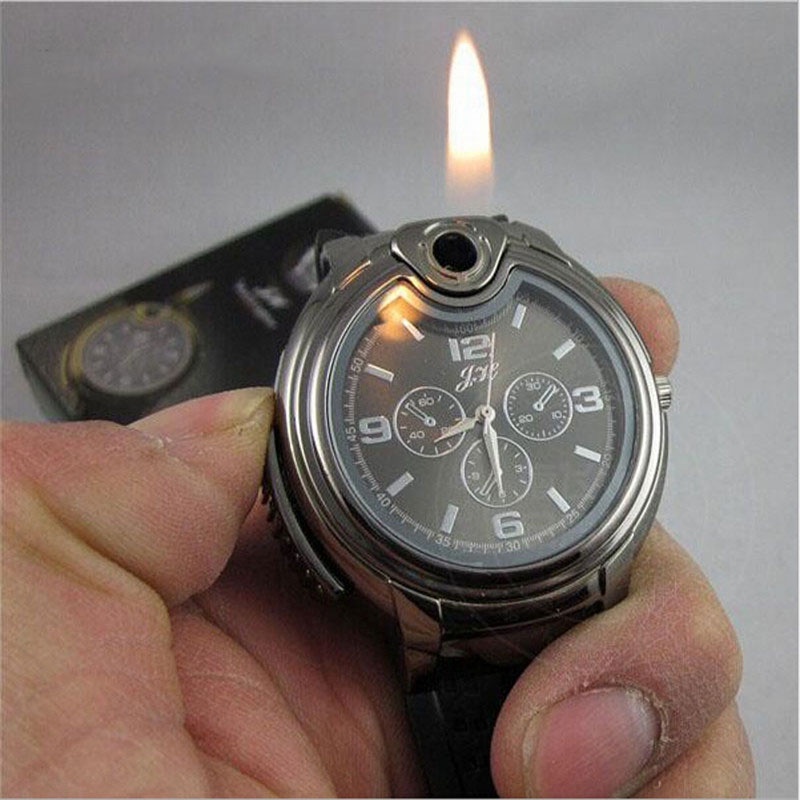 Jual KOREK API Jam Tangan Kasual Pria dengan Korek API Gas | Shopee ...