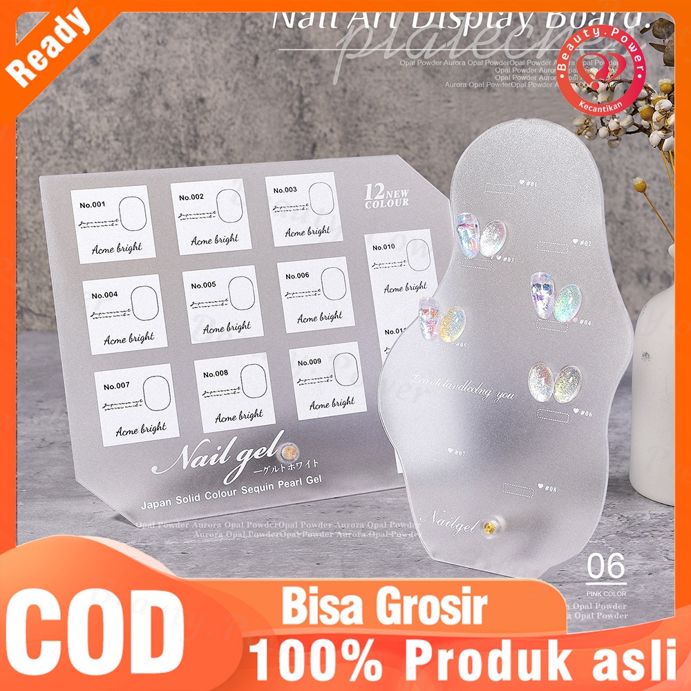 Jual Stand Display Kuku Palsu Bahan Akrilik Bentuk Irregular Untuk ...