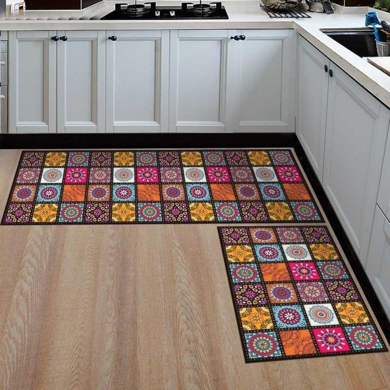 Jual Keset Kaki Motif Anti Slip 60x40CM Keset Dapur Kamar Mandi Ruang ...