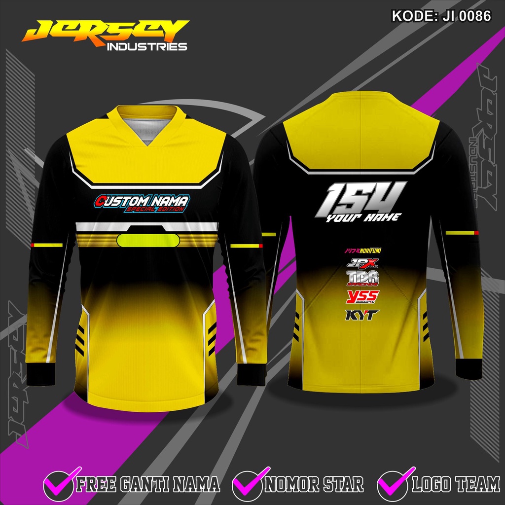 Jual Jersey Team Racing Balap Desain Terbaru, Baju Jersey Road Race ...