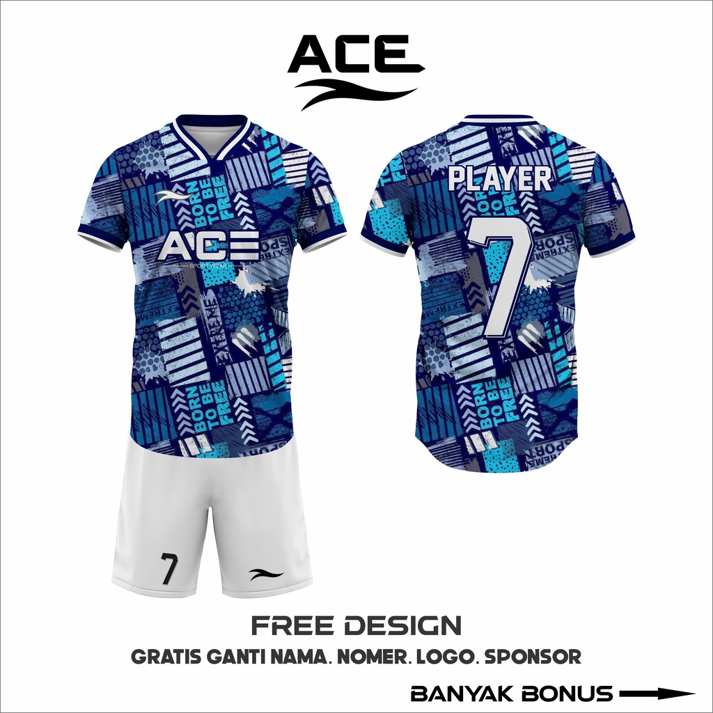 Jual JERSEY FUTSAL FULLPRINT DRYFIT PREMIUM CUSTOM | Shopee Indonesia