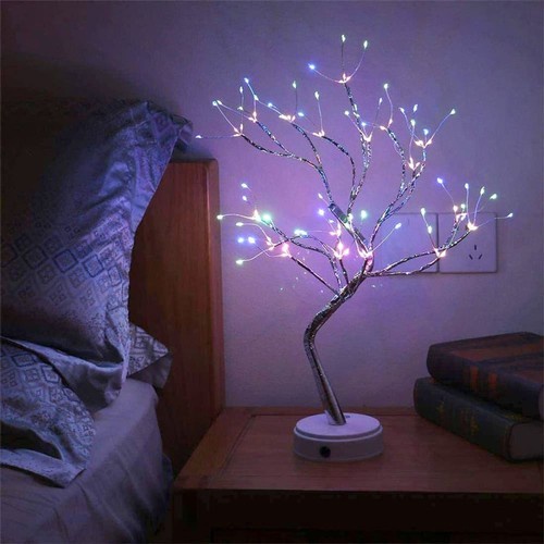 Jual Lampu Tidur Model Ranting Pohon Bonsai Unik Dekorasi Tree Lamp LED ...
