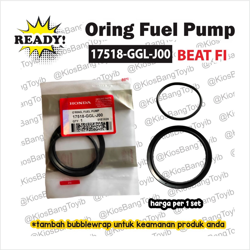 Jual Seal Oring Fuel Pump Honda BEAT FI SCOOPY VARIO PCX SUPRA (17518 ...