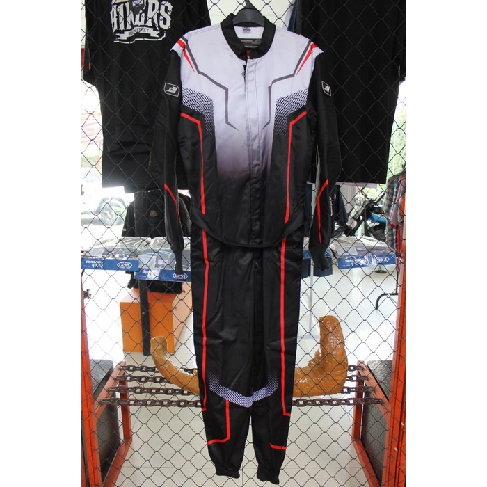 Jual Racing Suit Oj Motorsport / Hitam Abu Sublim Baru | Shopee Indonesia