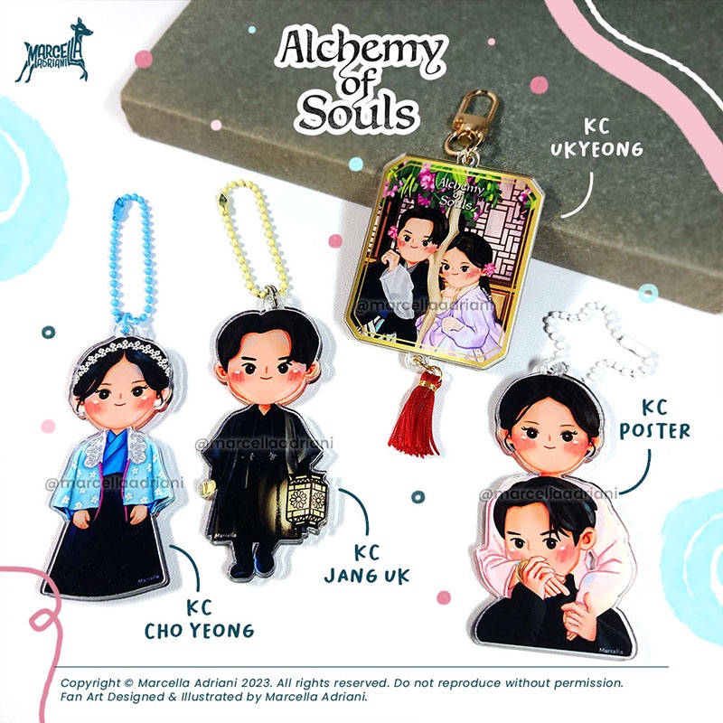 Jual (READY STOCK) Alchemy of Souls 2 Merch Keychain Sticker Ganci ...