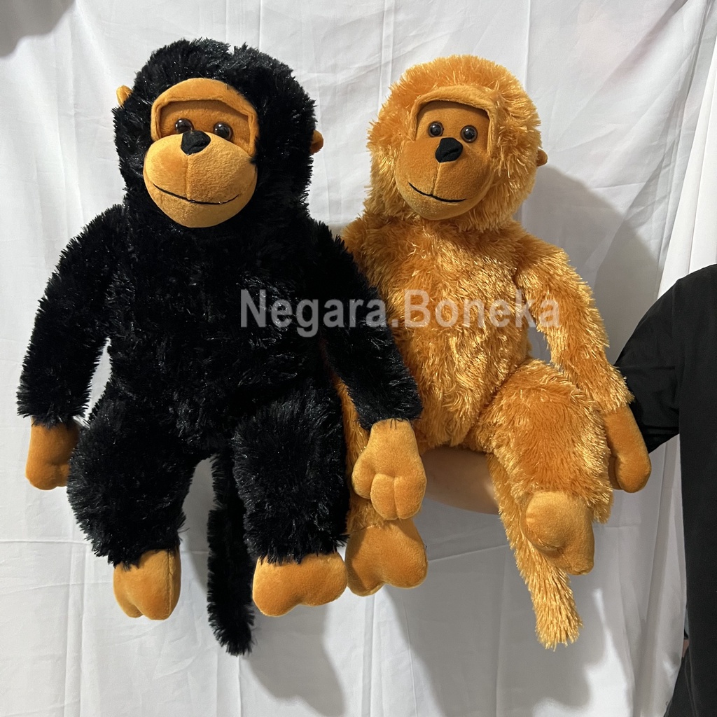 Jual boneka monyet Orang Utan XL lucu MURAH 70cm hadiah anak lucu ...
