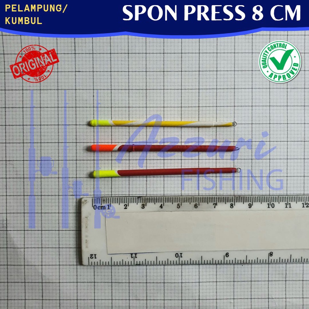 Jual Pelampung SPON PRESS 8CM (10 PCS) / Kumbul / Pelampung Pancing ...