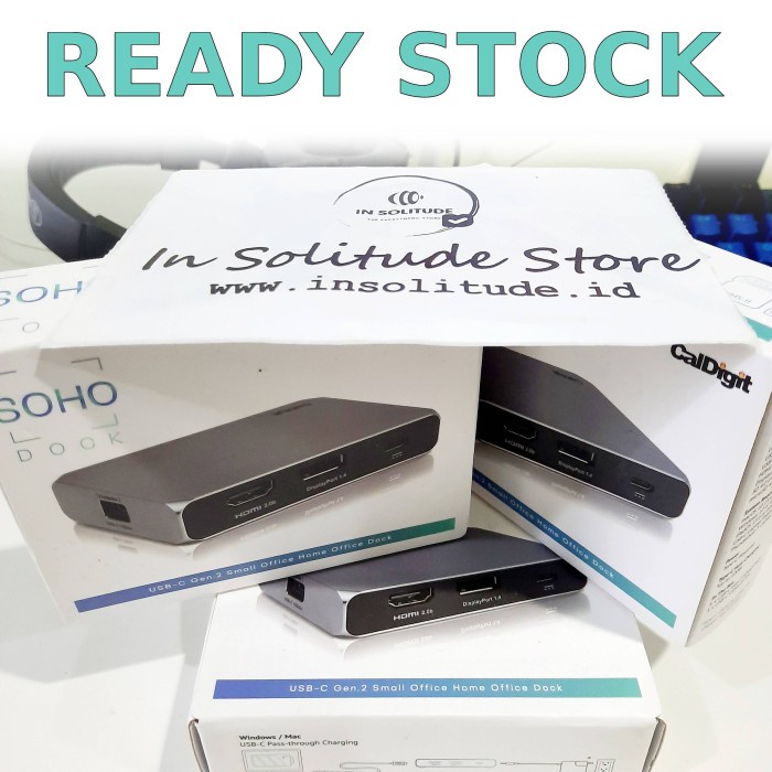 Jual Extension Caldigit Soho Dock Gen2 10Gb/S Dual Monitor Mac Pc ...