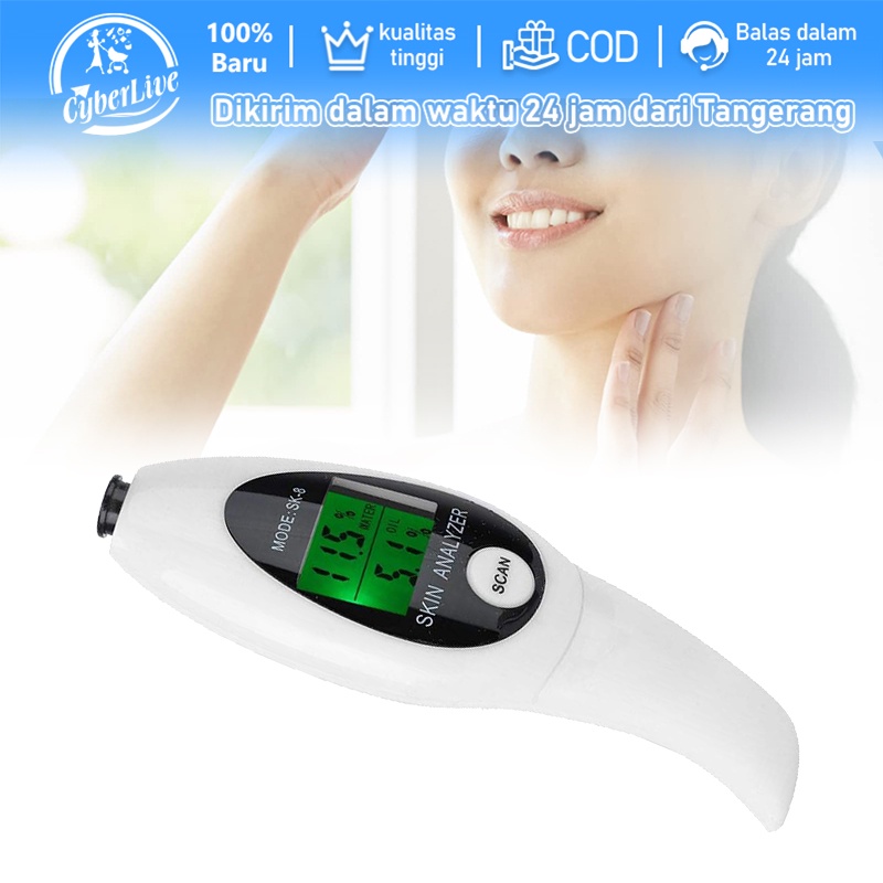 Jual Kadar Minyak Kulit Skin Digital Tester Moisture Alat Check Kulit ...