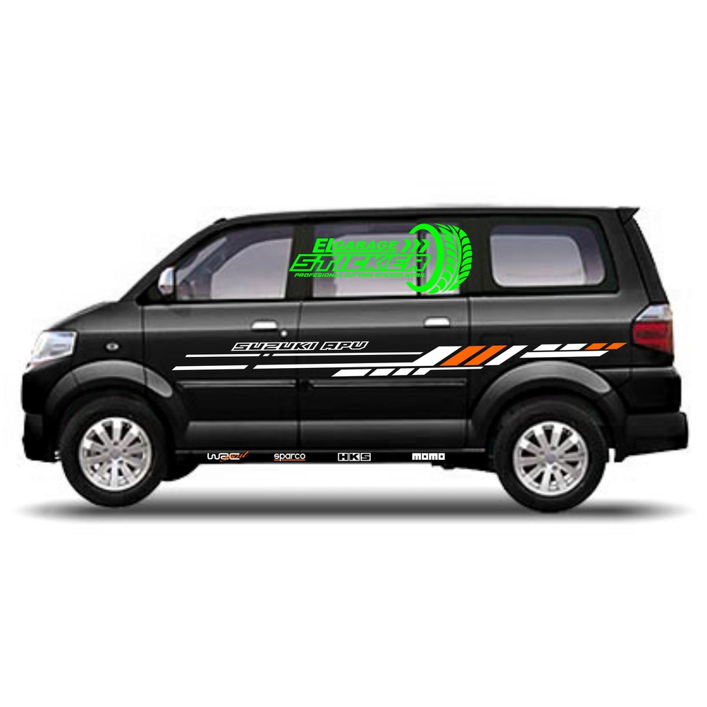 Jual Stiker mobil suzuki apv cutting stiker striping variasi mobil apv ...
